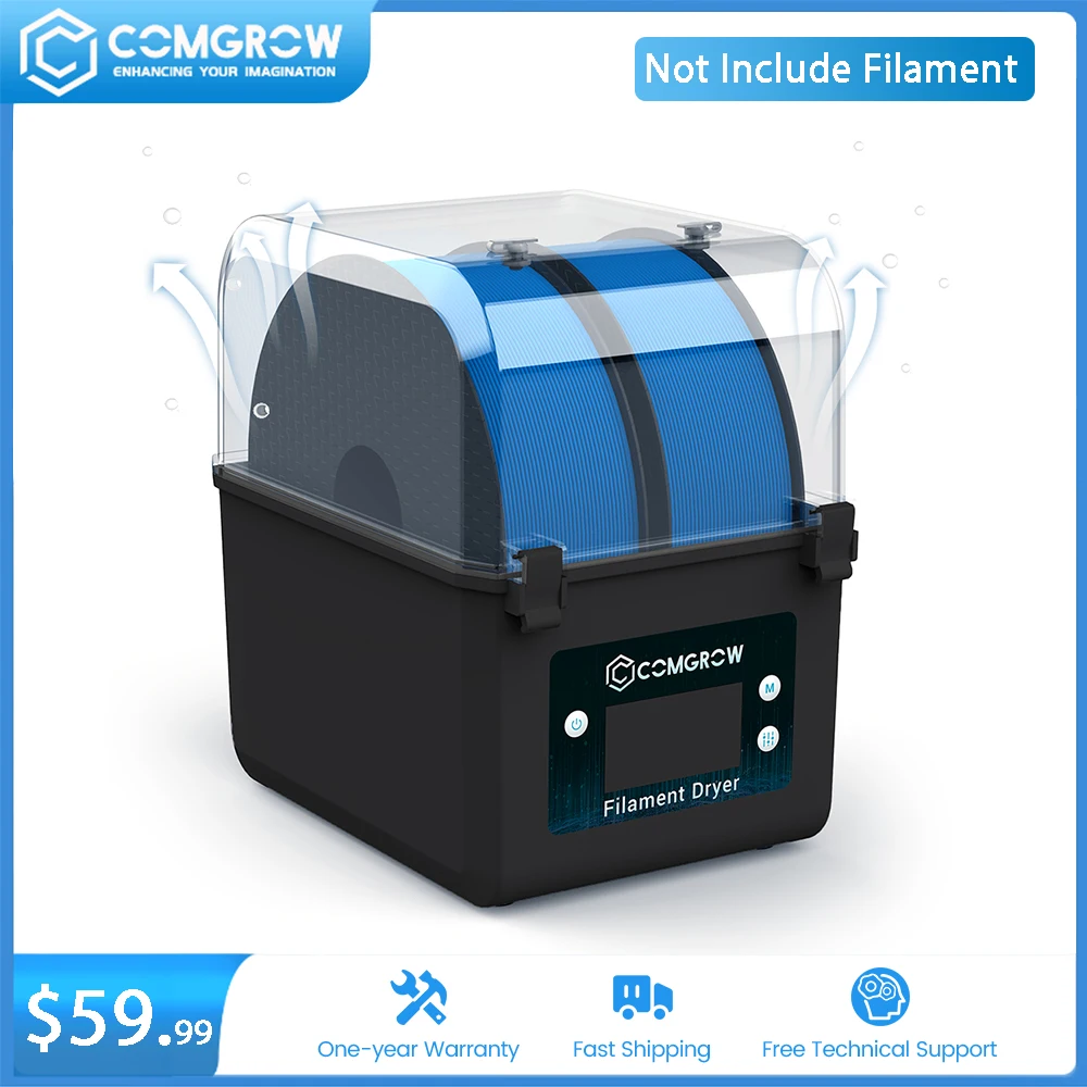 COMGROW-Filament-Dryer-Box-Filament-Storage-Dehydrator-For-3D-Printer ...