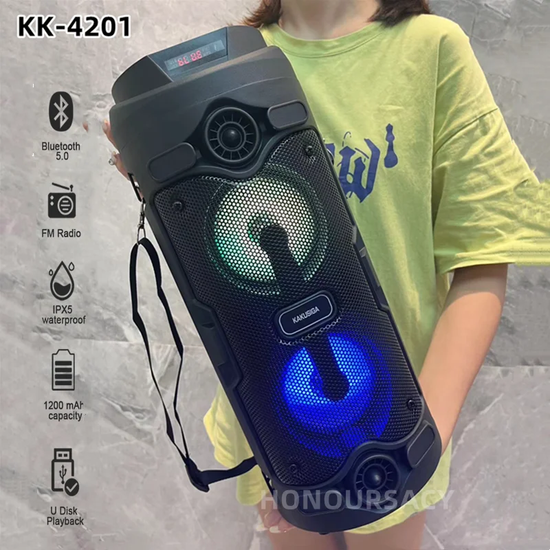 Karaoke-Sound-Box-Caixa-De-High-Power-RGB-Color-Party-DJ-Sound-Box ...