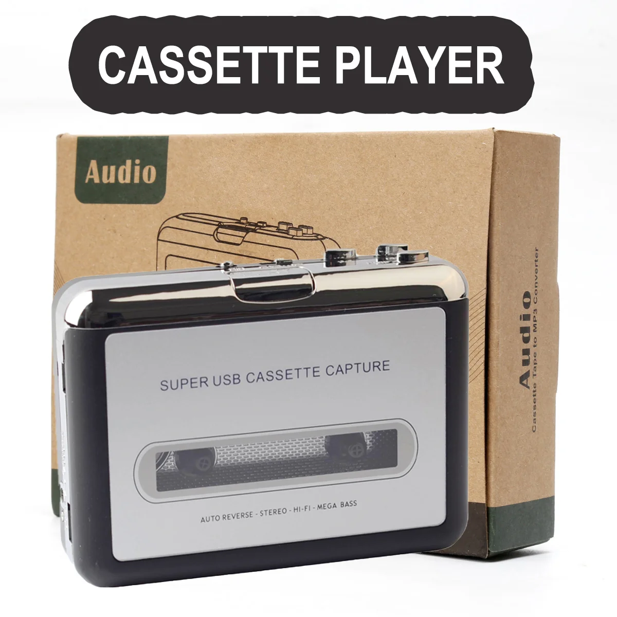 Multi-Purpose-Cassette-Player-MP3-CD-Audio-Auto-Reverse-USB-Cassette ...
