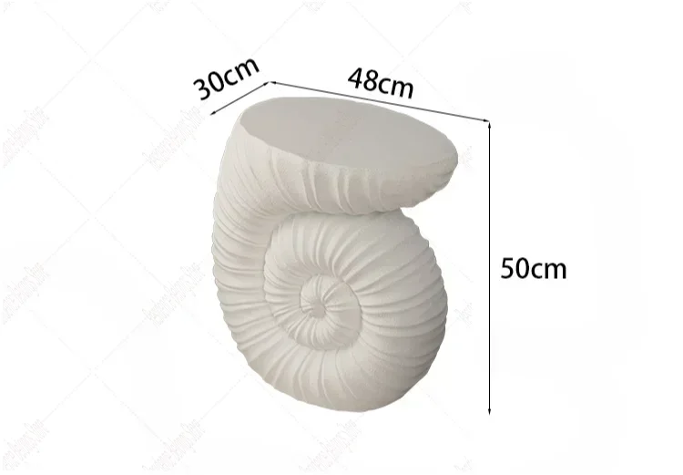 Nordic-Designer-Creative-Conch-Coffee-Table-Living-Room-Furniture-Sofa-Side-Tables-Light-Luxury ...