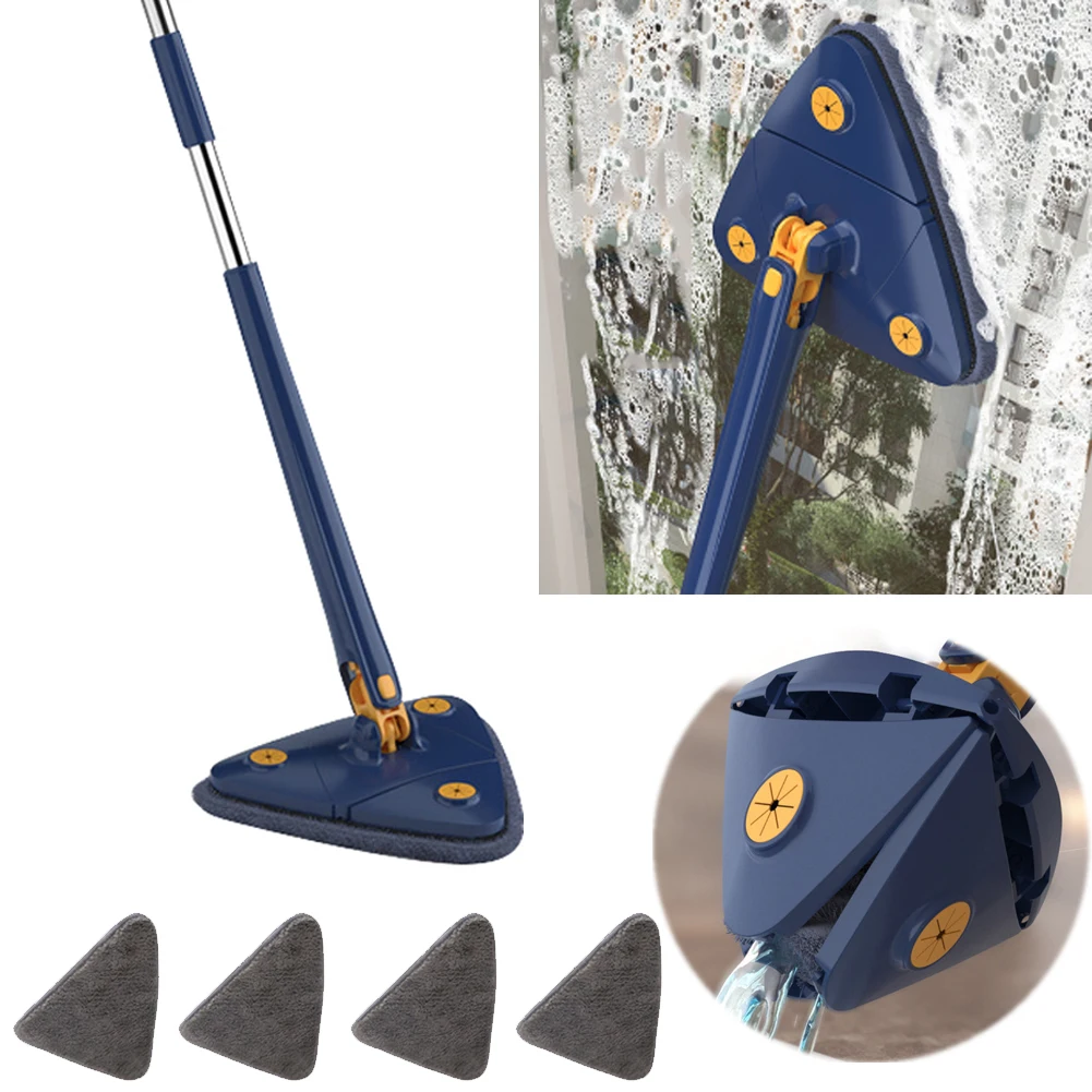 Triangle Wall Cleaning | Mop Mop Cleaning Floor | Triangle Cleaning Mop ...