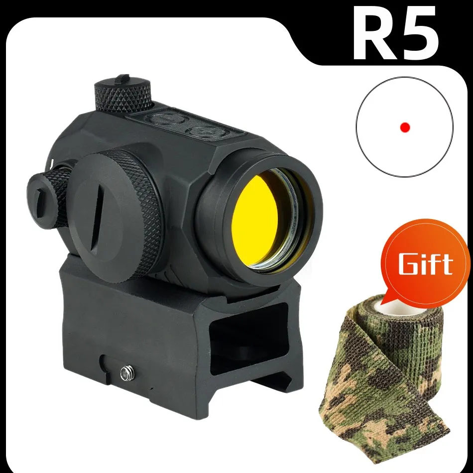 2MOA-mira-de-punto-rojo-R5-Rifle-t-ctico-de-pistola-Airsoft-mira-r-flex ...