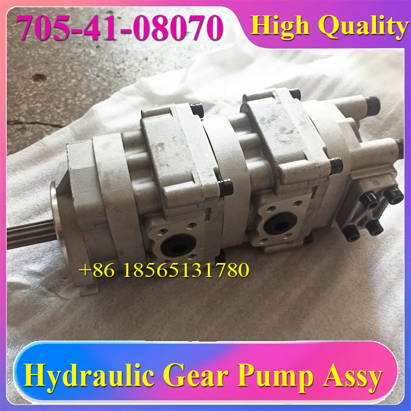 PC10 PC15 PC20 Pilot Pump 705-41-08070 Hydraulic Gear Pump Assy for ...