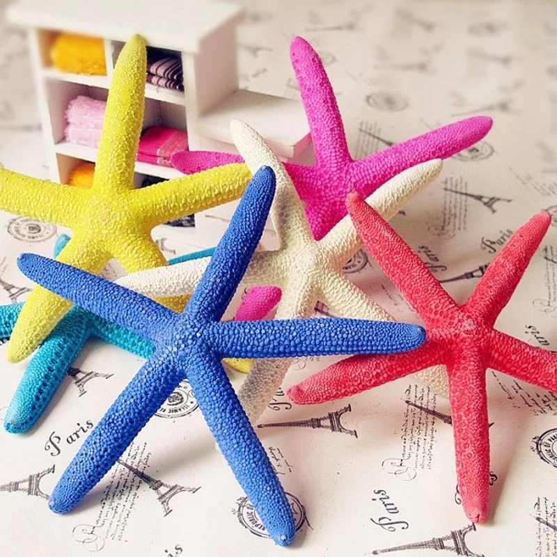 5Pcs-Artificial-Resin-Decorative-Starfish-Sea-Star-For-Kids-Bedroom ...