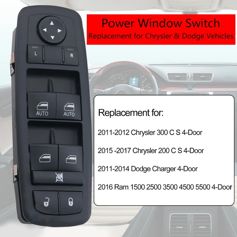 68139805aa Power Window Master Switch For 2011-2014 Dodge 2011-2012 ...