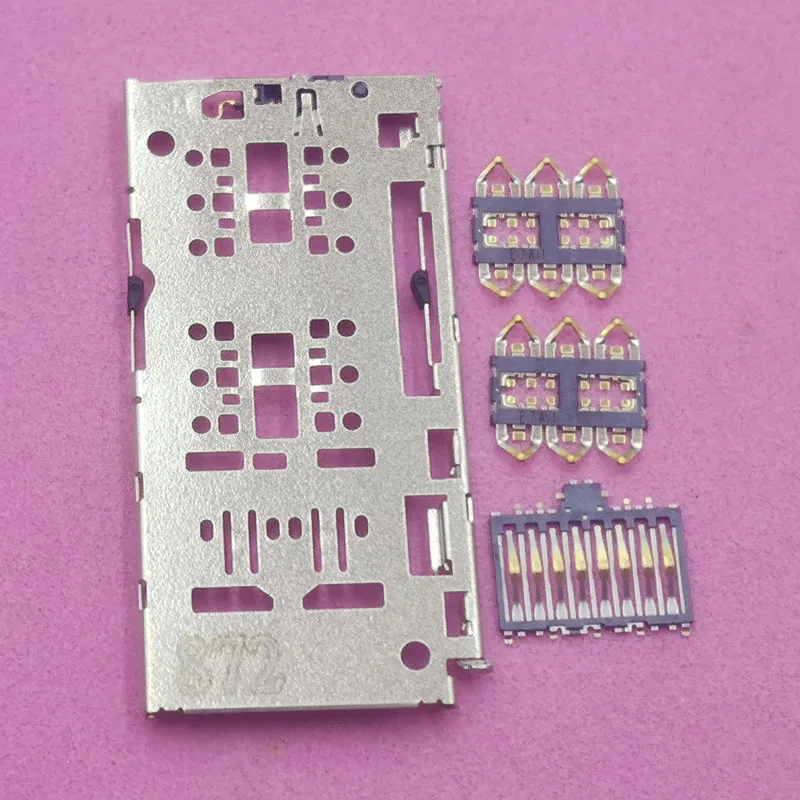 2-10Sets Sim Card Reader Slot Tray Holder Connector Plug For Huawei Y7 ...