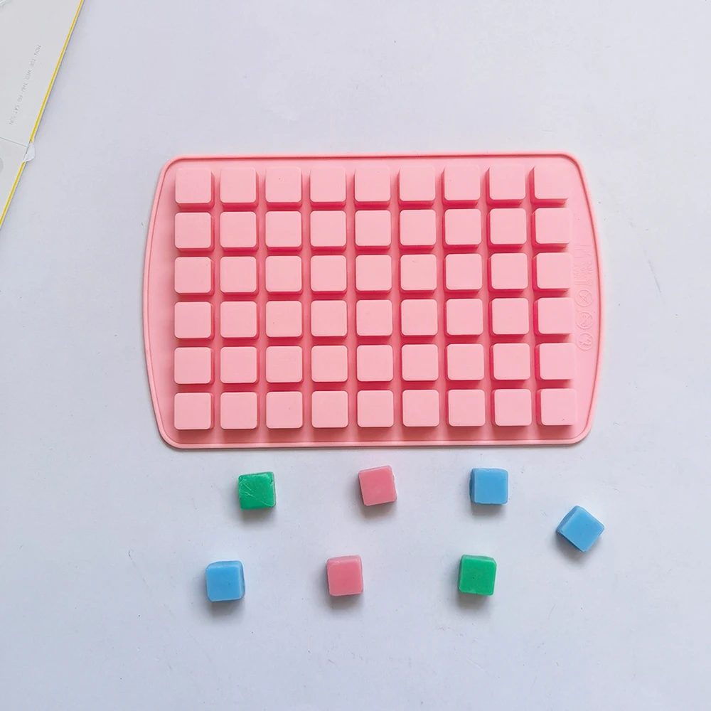 54-Grids-Mini-Square-Cube-Silicone-Ice-Cube-Mold-Ice-Mould-Bar-Pub-Wine ...
