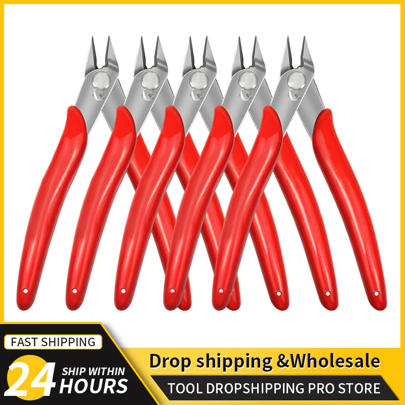 170-Wire-Cutter-Cutting-Pliers-Practical-Wire-and-Cable-Cutting-Flat ...