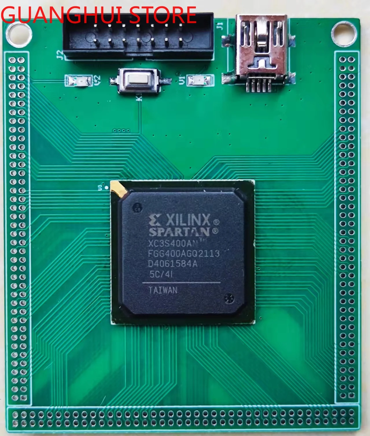 Xilinxffpga-development-board-spartan3-new-XC3S400AN-development-board ...