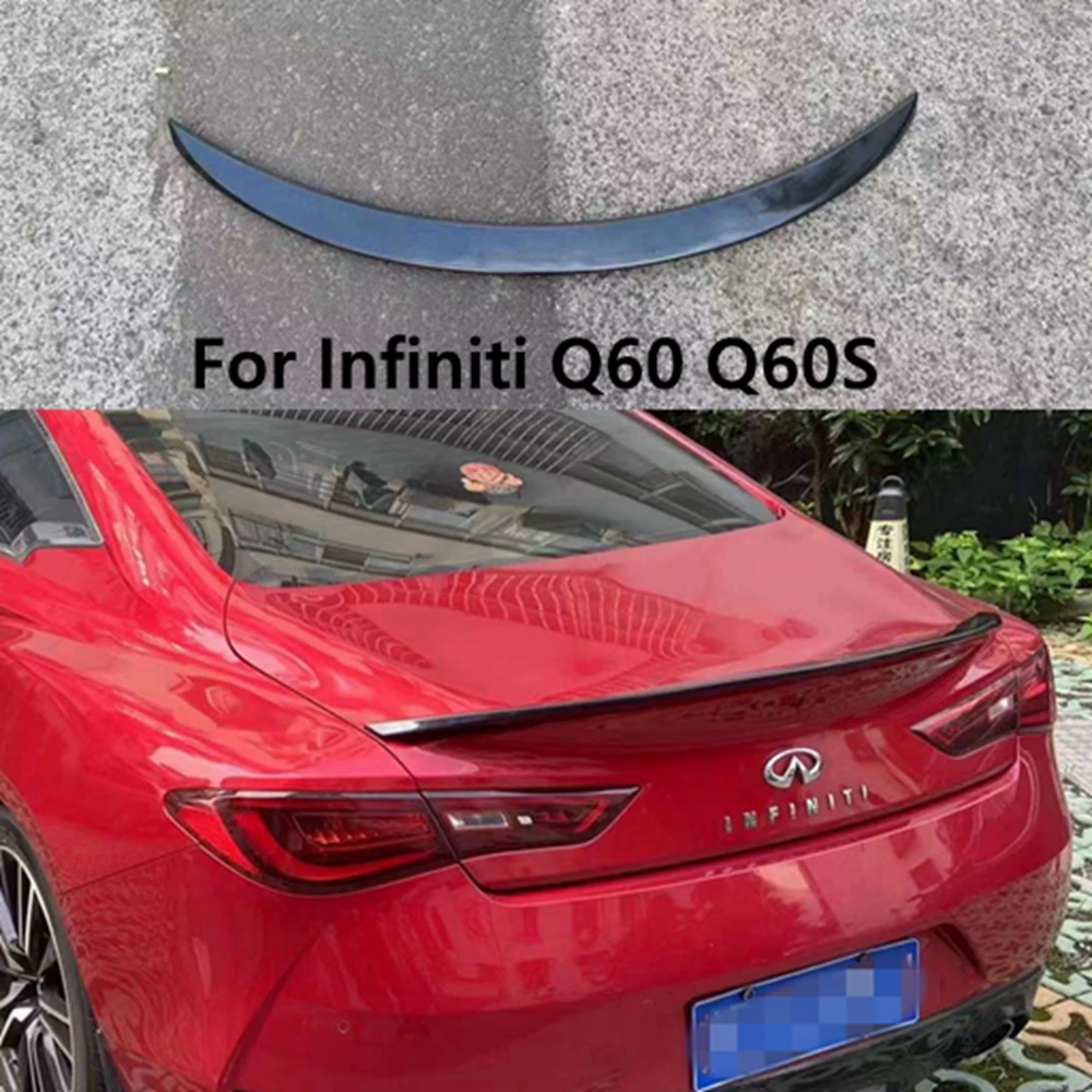 For-Infiniti-Q60-Q60S-P-Style-black-Rear-Spoiler-Trunk-wing-2013-2014 ...