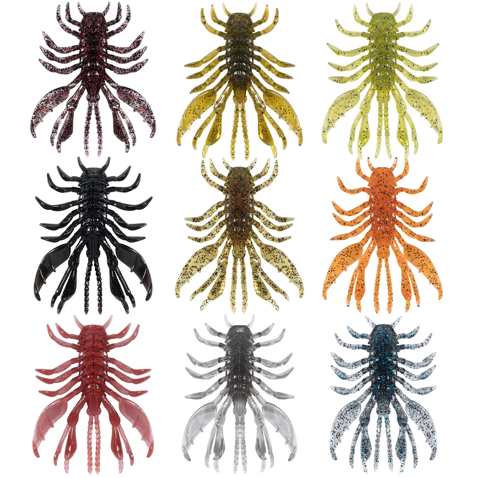 Leurre-de-p-che-en-silicone-souple-en-plastique-araign-e-app-t-sans ...