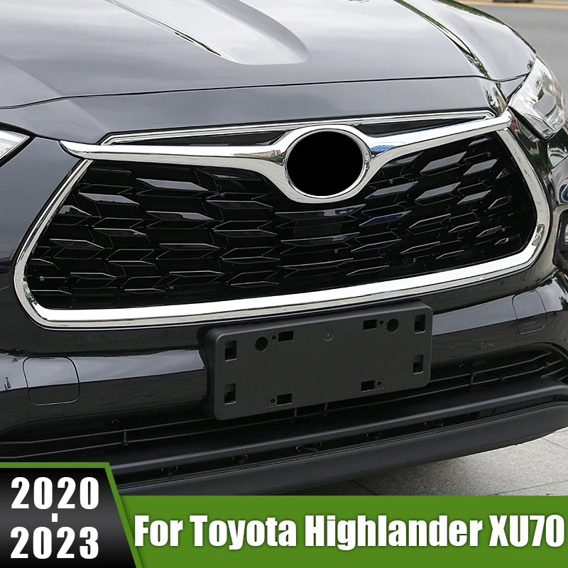 For-Toyota-Highlander-XU70-Kluger-Hybrid-2020-2021-2022-2023-Car-Front ...