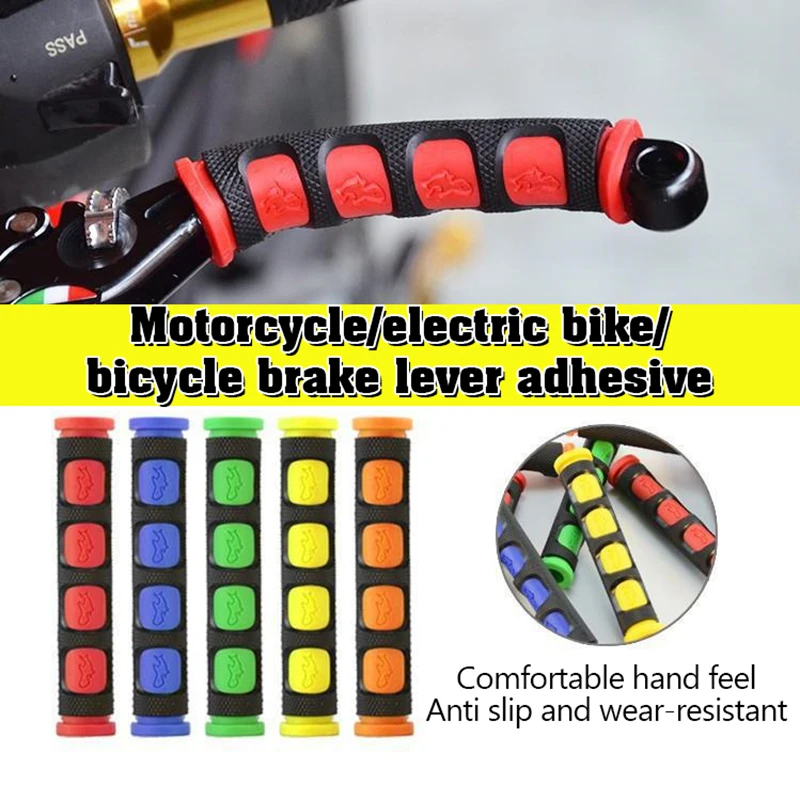 Brake-Handle-Silicone-Sleeve-Motorcycle-Bicycle-Protector-Rubber-Soft ...