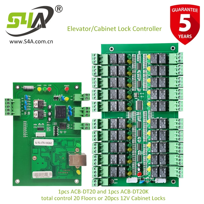 RFID-Elevator-Controller-And-Cabinet-Lock-Controller-40-Floors-Lift ...