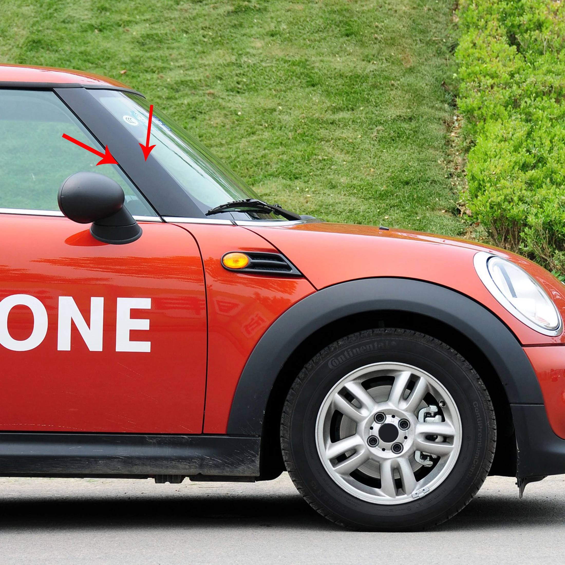 Mini R50 A Pillar Trim | canoeracing.org.uk