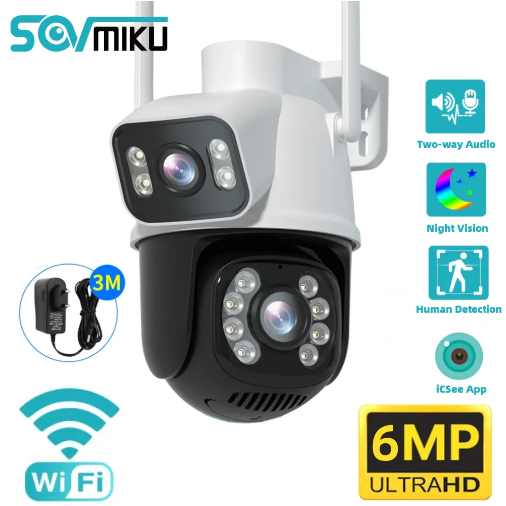 6MP-Wifi-IP-Cameras-Outdoor-1080P-WiFi-Surveillance-PTZ-Camera-Auto ...