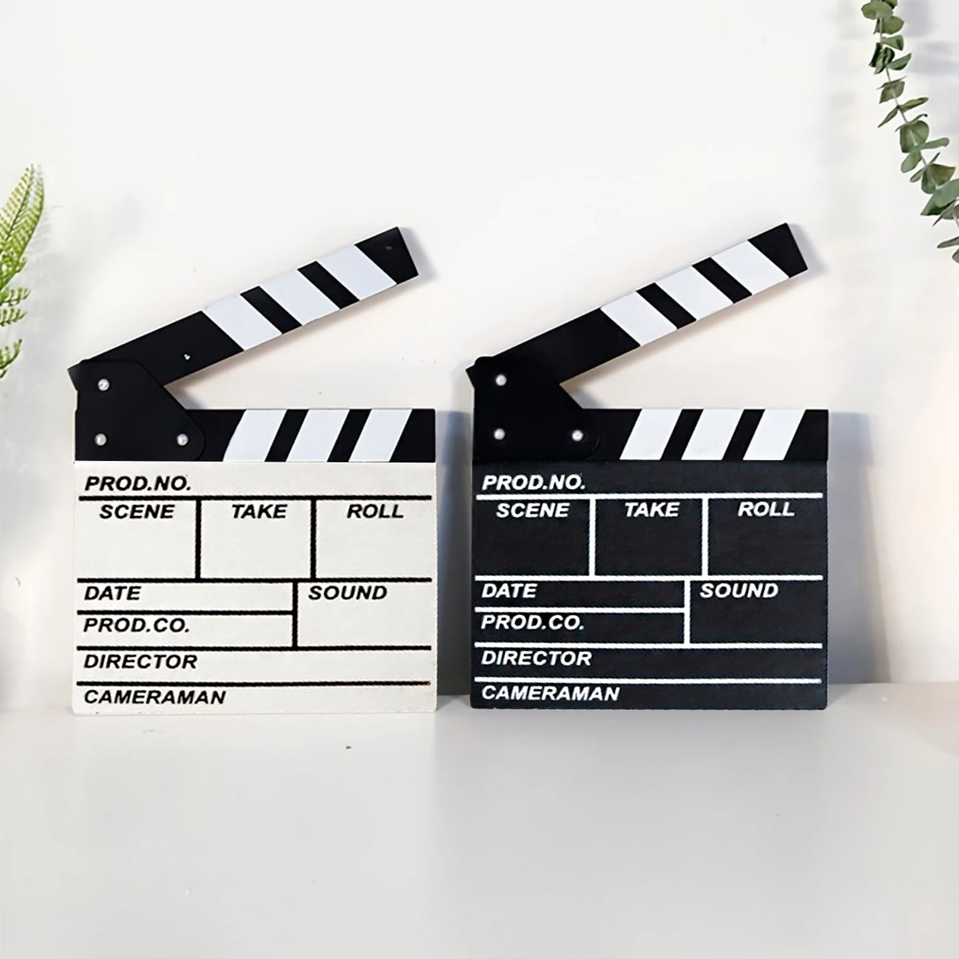 Movie Film Clap Board, Hollywood Clapper Board Wooden Film Movie ...