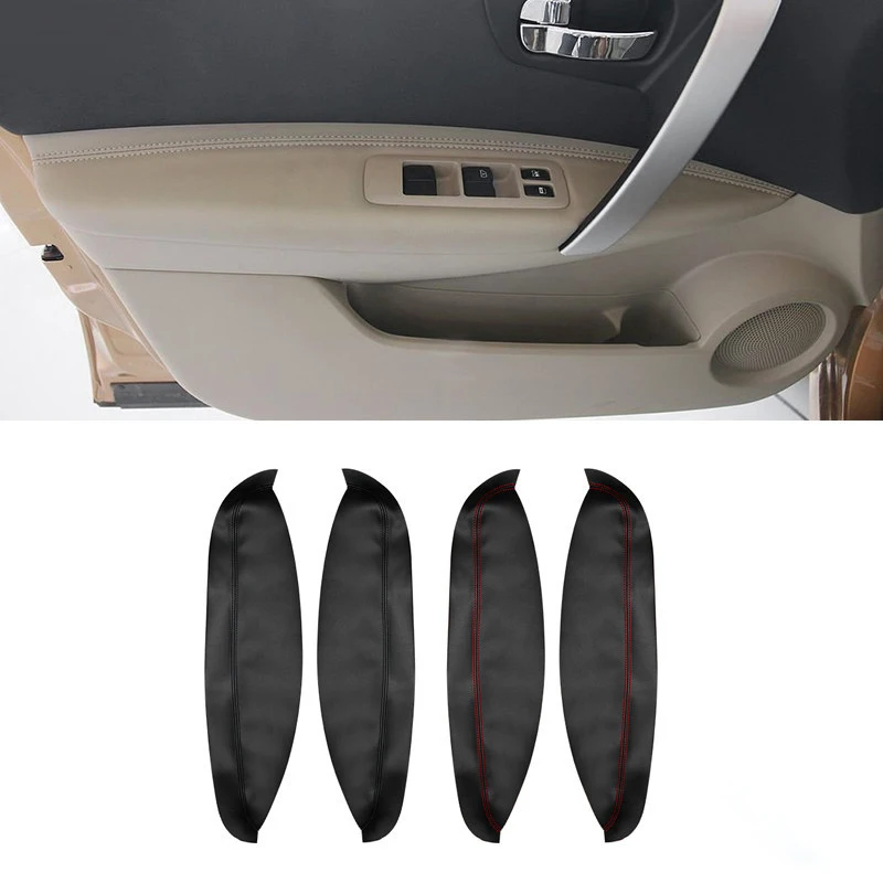 4pcs-Car-styling-Microfiber-Leather-Door-Armrest-Protection-Cover-Side ...