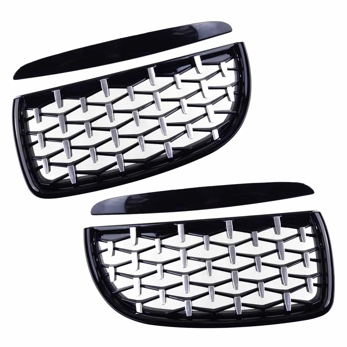 Rejilla de parachoques delantero para BMW, parrilla para modelos 3, E90 ...