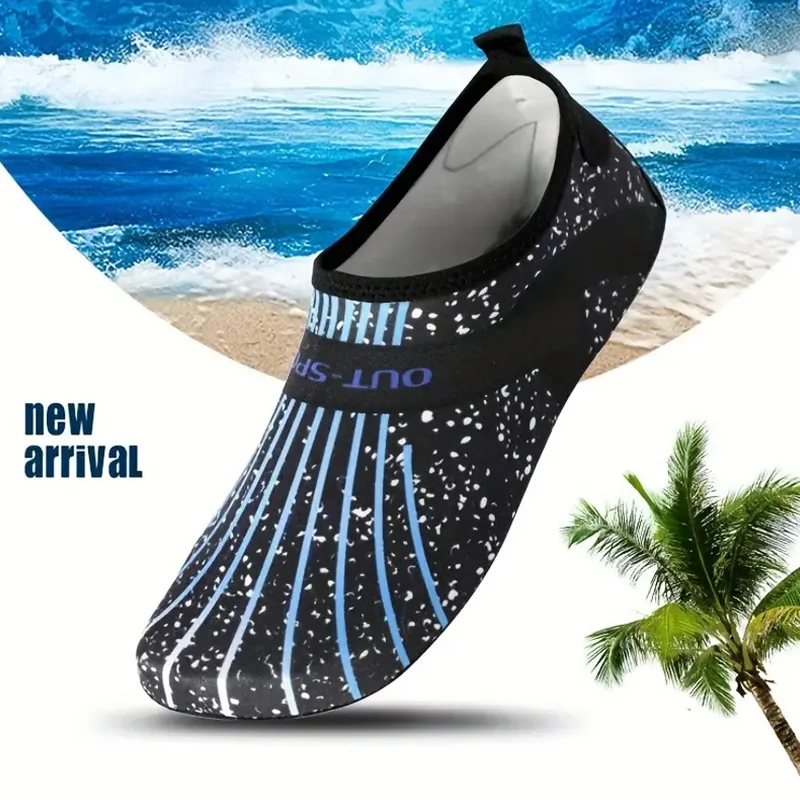 One Pair Anti-Slip Water Shoes for Men,Women,and Kids Soft Beach ...