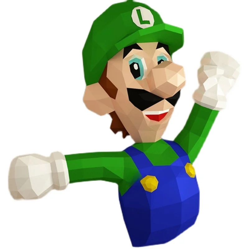 Paper Mario 64 Luigi