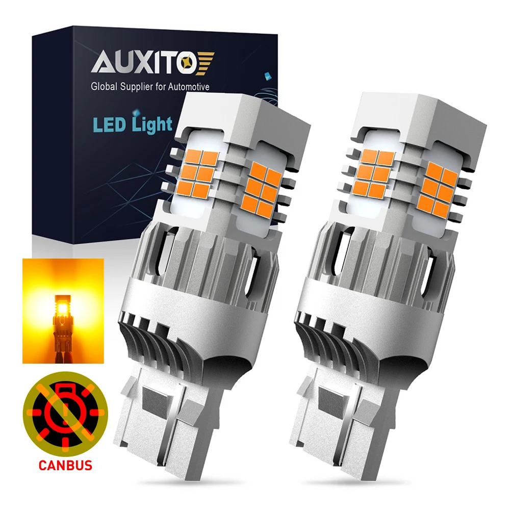 AUXITO-2pcs-T20-W21W-WY21W-LED-No-Hyper-Flash-7440-7440NA-LED-Turn ...
