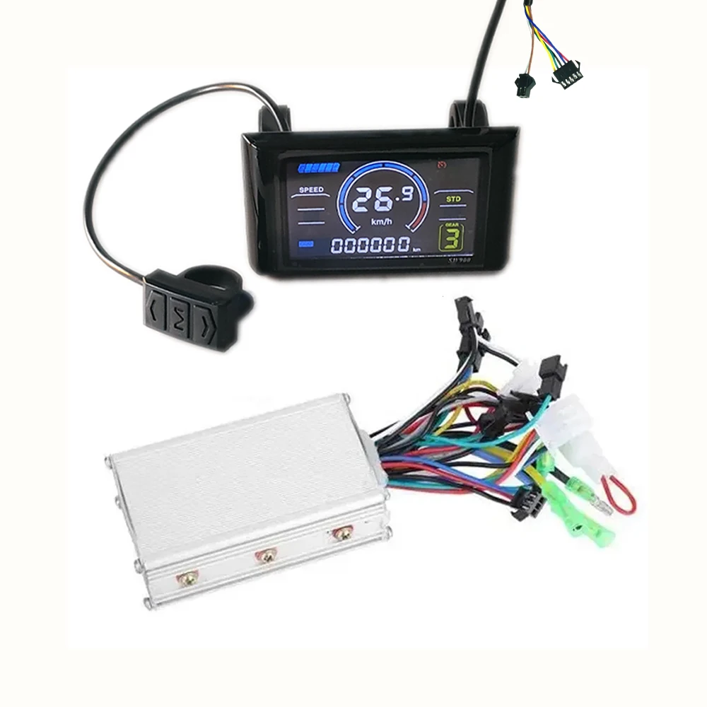 E-Scooter-Panel-Parts-Drive-Electric-Bike-Brushless-Controller-With ...
