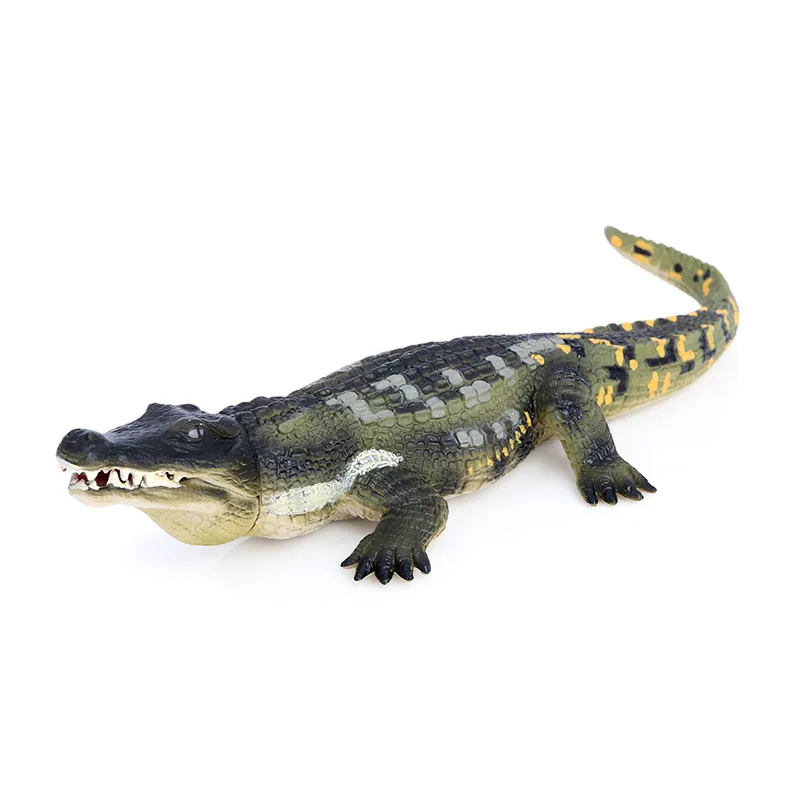 Simulation-Reptile-Model-Crocodile-Static-Solid-Plastic-Toy-Large-Size ...