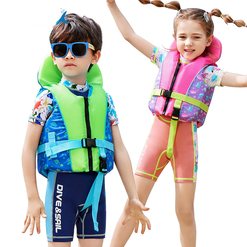 Children-Swim-Vest-Kids-Safety-Life-Jacket-Baby-Toddler-Swimming ...