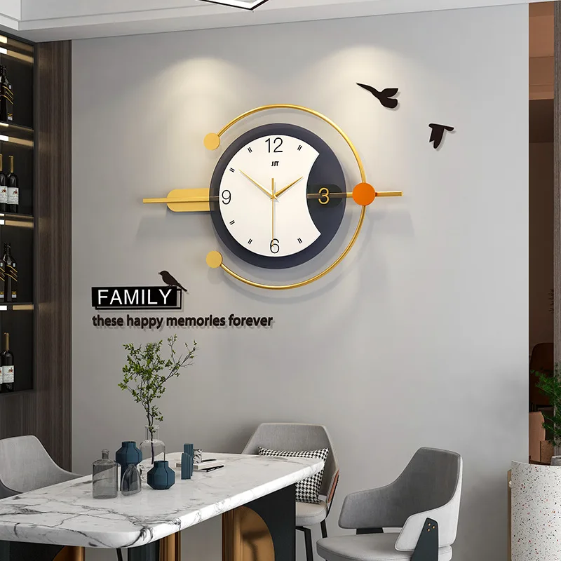 Wall Clock In Living Room