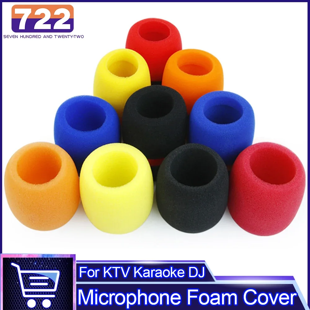 1pc-Microphone-Windscreen-Sponge-Covers-Lapel-Headset-Grill-Windshield ...