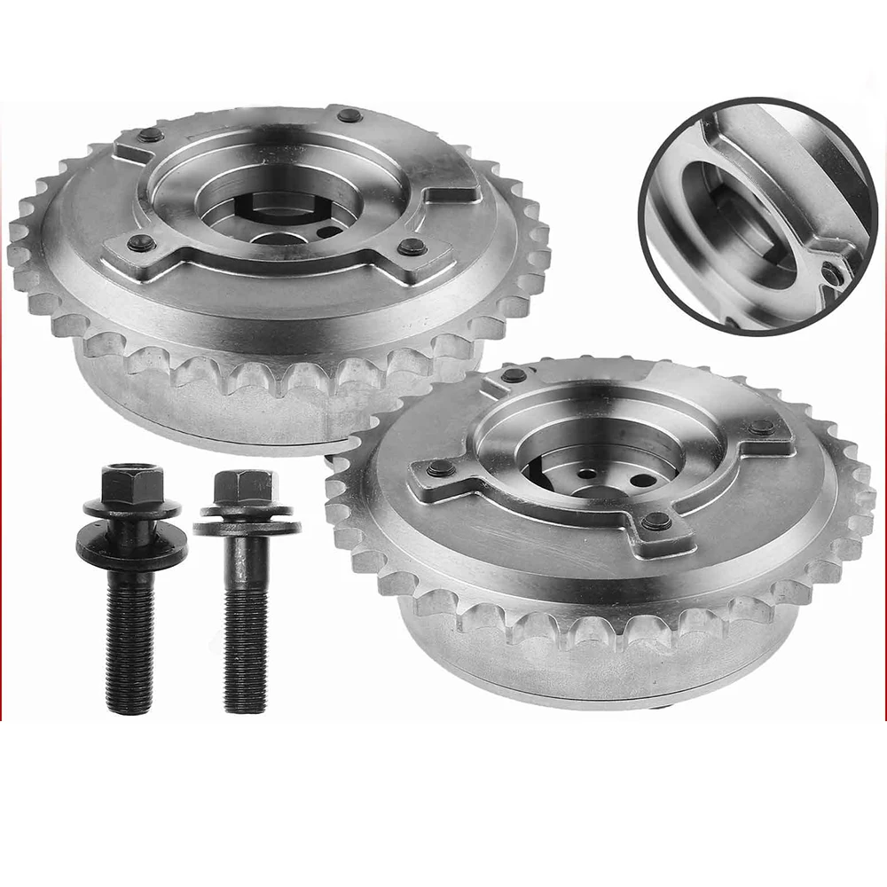 2Pcs Intake Exhaust Camshaft Adjuster Gear for Toyota Camry Sienna RAV4 ...