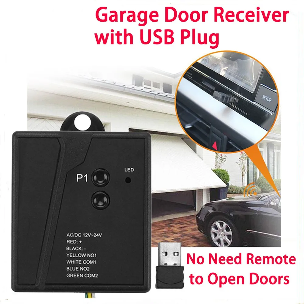 Garage-Door-Remote-Opening-Receiver-2-4G-Smart-Bluetooth-Connection ...