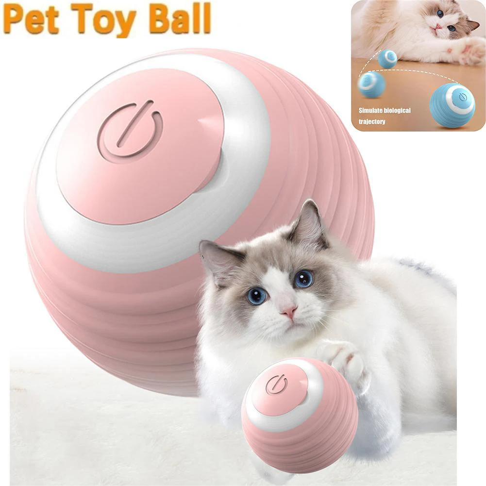 Electric-Cat-Ball-Toys-Automatic-Rolling-Smart-Cat-Toys-Interactive-for ...