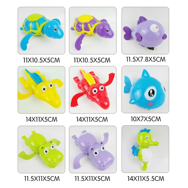 Baby Bath Toys Bathing Cute Swimming Turtle Whale Pool Beach Classic ...