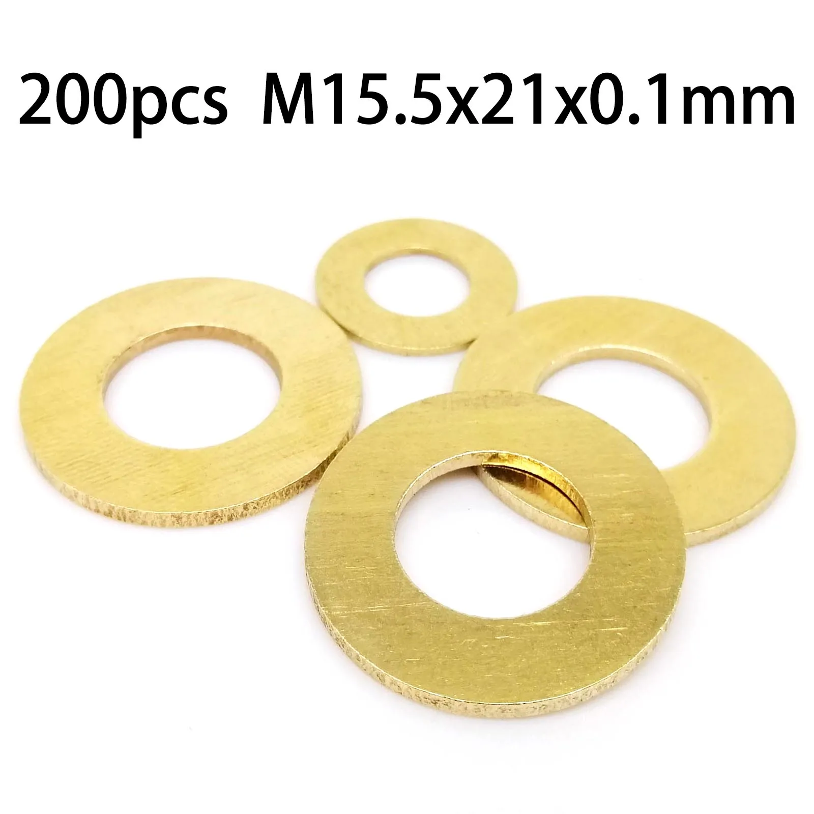 Customized-Size-Ultra-thin-Copper-Washer-M15-5x21x0-1mm-200pcs-Shipping ...