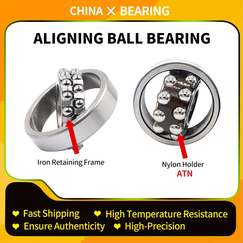 Aligning-Ball-Bearing-CHINA-1611-1612-1613-1614-1615-1616-1617-ATN-AKTN ...