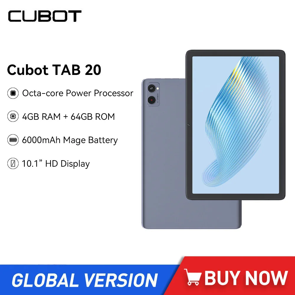 Cubot-Tableta-TAB-20-DE-10-1-pulgadas-Tablet-con-pantalla-HD-octa-core ...