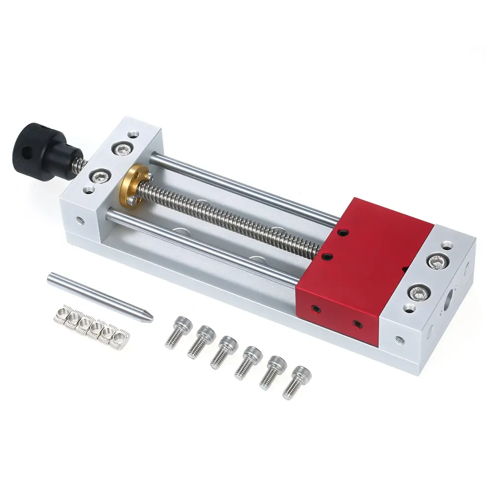 CNC engraving machine parallel jaw vice aluminium alloy flat tongs vice ...