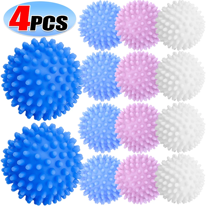 New Magic Laundry Balls Reusable Anti-Winding Drying Cleaning Ball ...