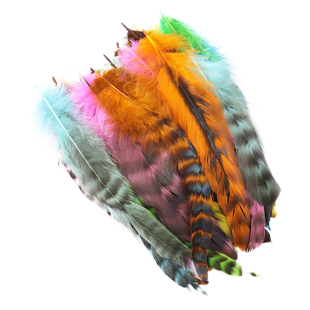 Premium 50/100pcs Mixed Rooster Plumes | 4-6inch Chicken Feathers for ...