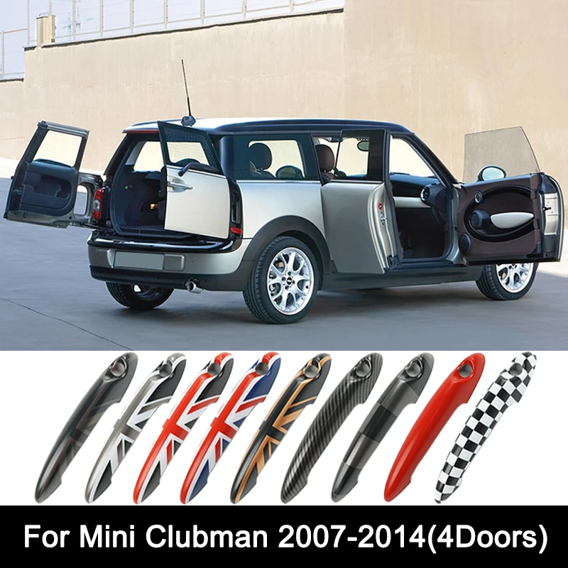 For-MINI-One-Cooper-S-JCW-R55-Clubman-4PCS-SET-Door-Handle-Cover ...