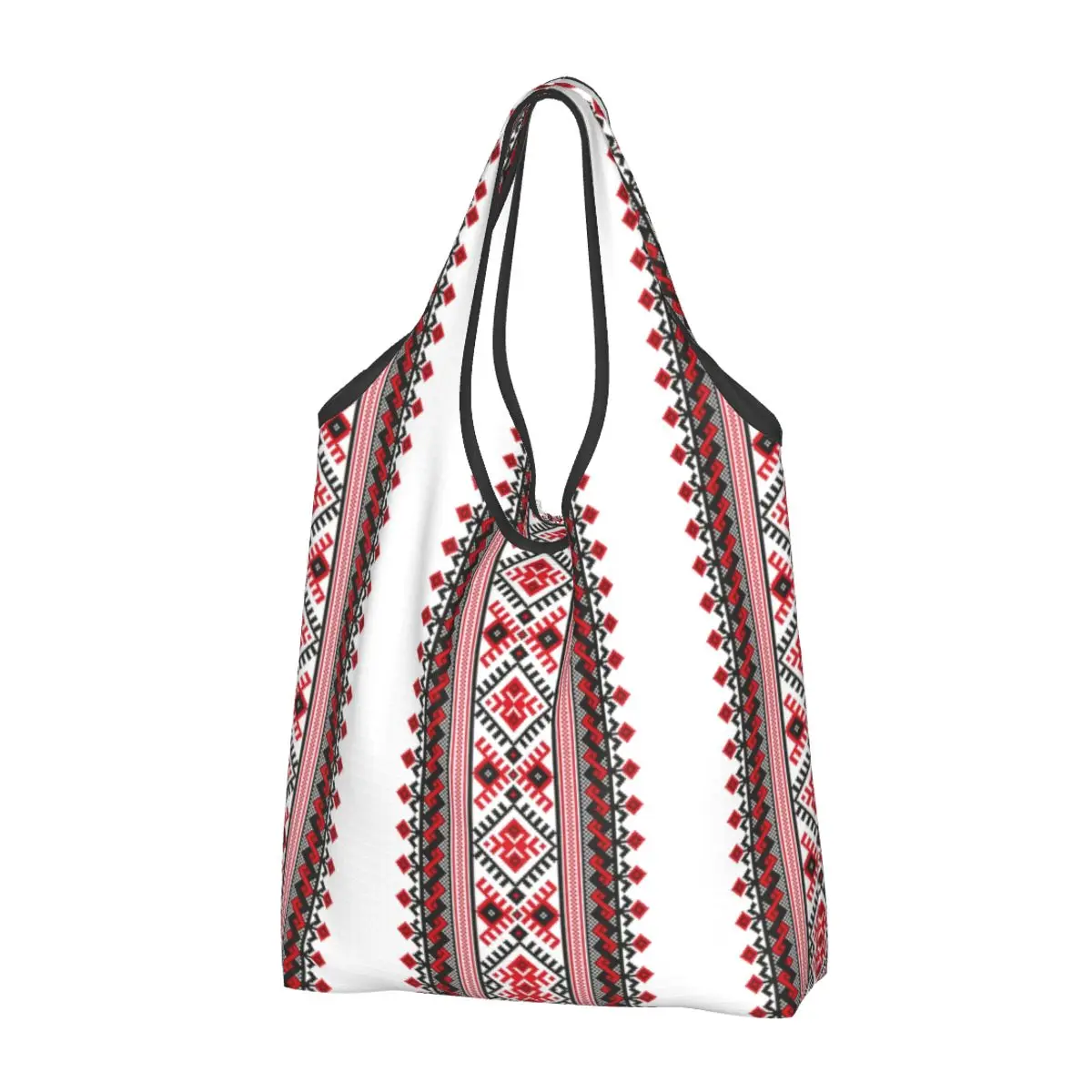 Custom Cute Ukraine Vyshyvanka Embroidery Shopping Tote Bags Portable ...