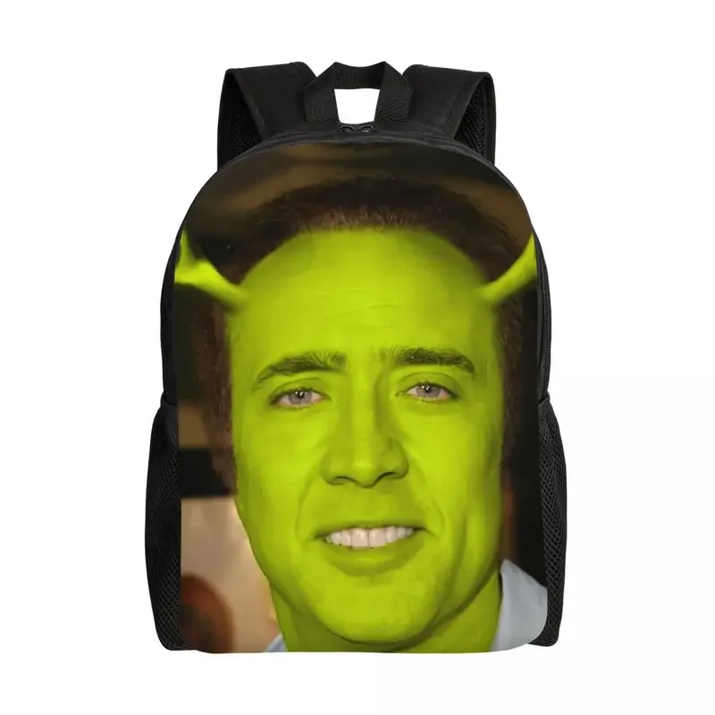 Personalized-Nicolas-Cage-Meme-Backpacks-Women-Men-Basic-Bookbag-for ...