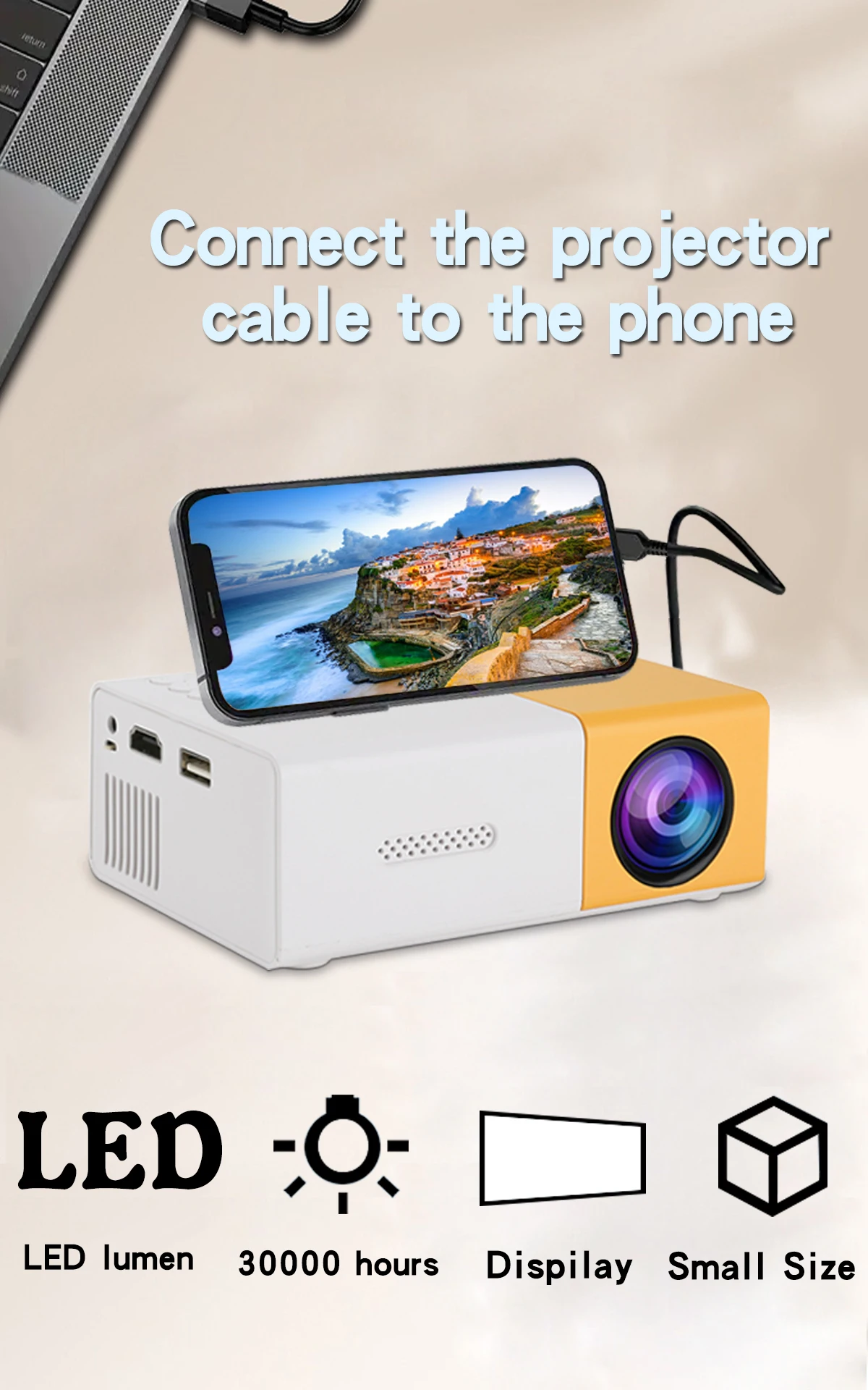 YG300-projector-power-bank-can-be-connected-to-mobile-phones-computers ...