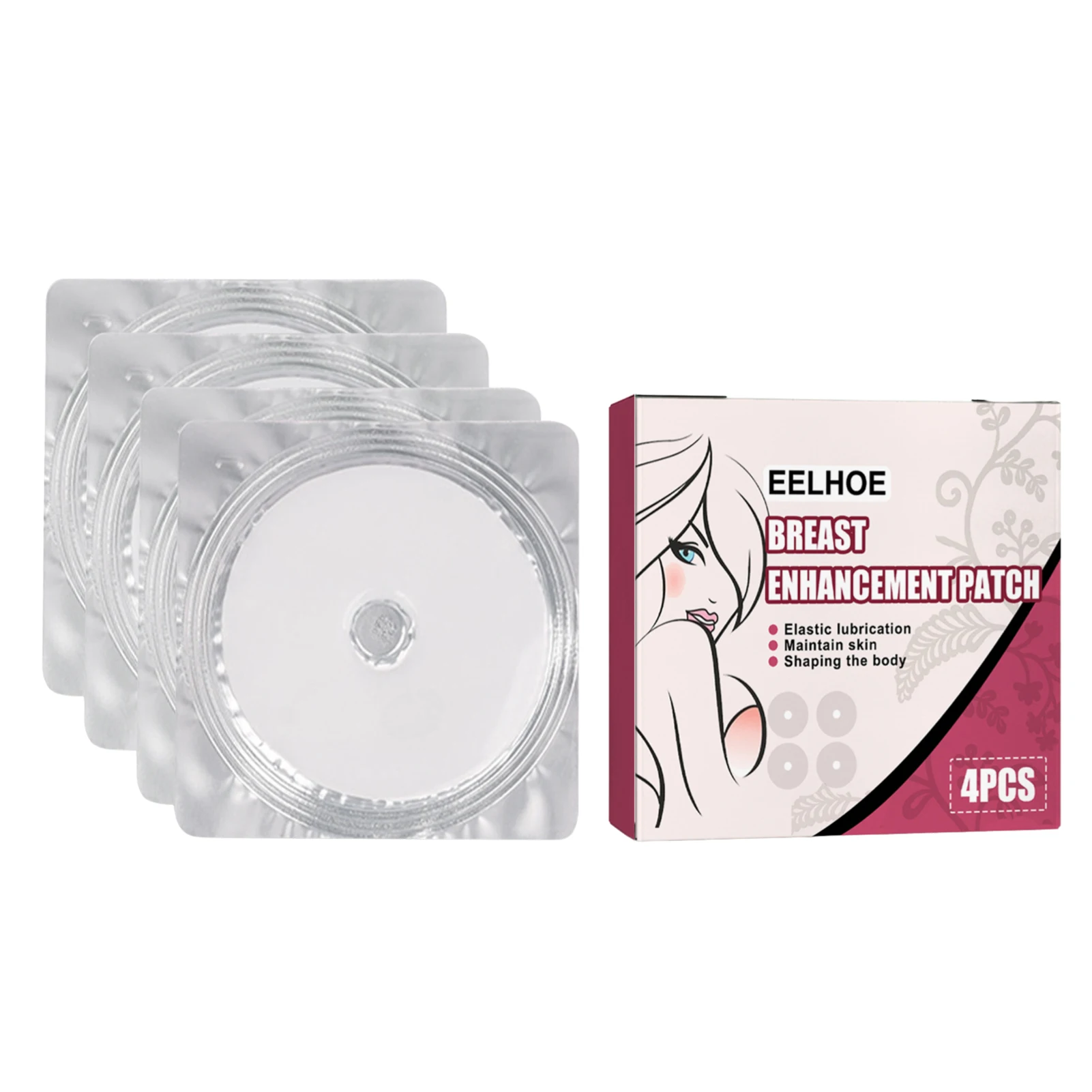 Breast-Enhancement-Patch-4pcs-Breast-Enhancement-Cover-Enhancer-Chest ...