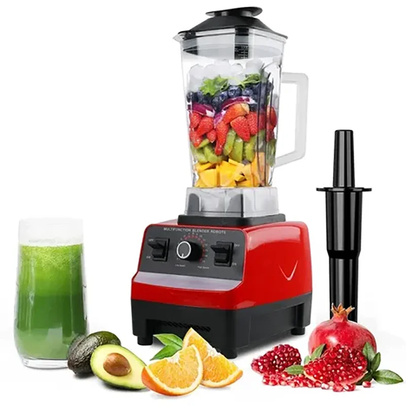 Professional Blender For Kitchen Countertop Blender 1800w With Timer ...