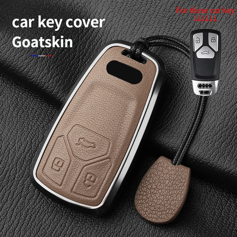 Metal-and-Leather-Car-Key-Case-Cover-For-Audi-A4-A4L-Q5-Q5L-A3-Q7-TT.jpg
