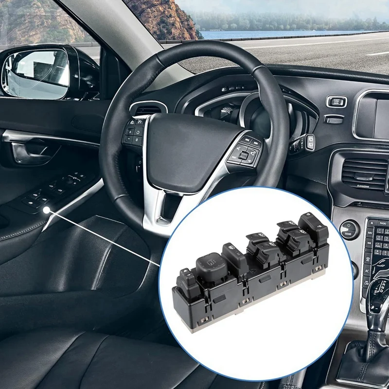 15883429-Car-Front-Driver-Side-Master-Power-Window-Lift-Switch-With ...