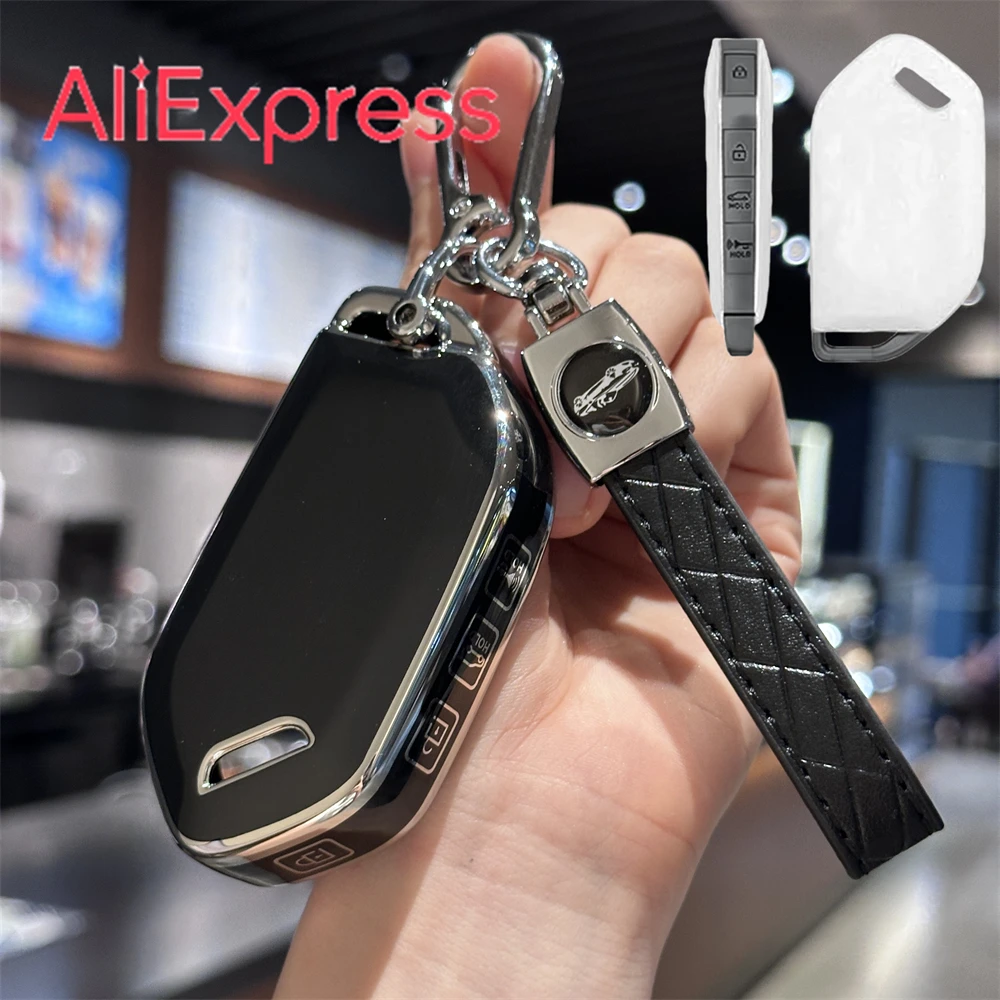 Key-Fob-Cover-with-Keychain-for-Kia-Telluride-2023-2024-Smart-Key-Fob ...